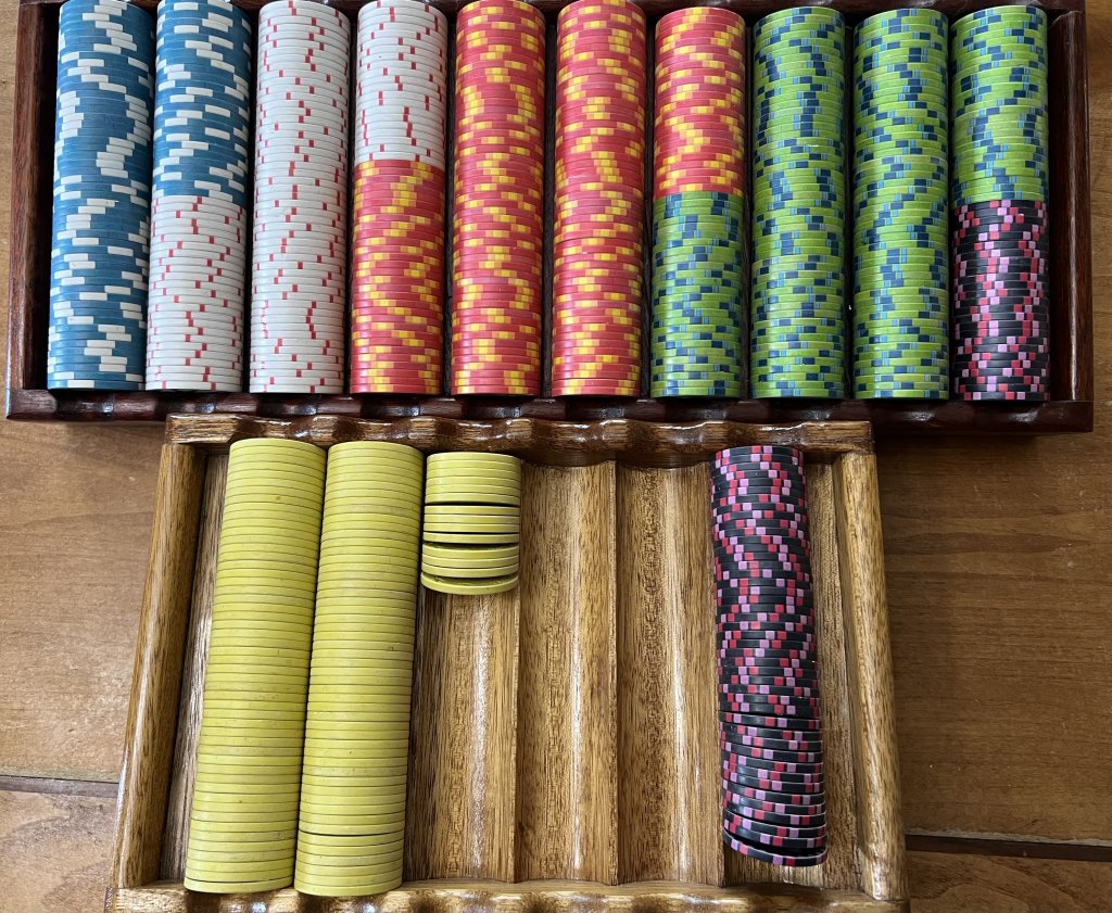 For Sale - 672 pc All Nations Gaming chipco cash set | Poker Chip Forum