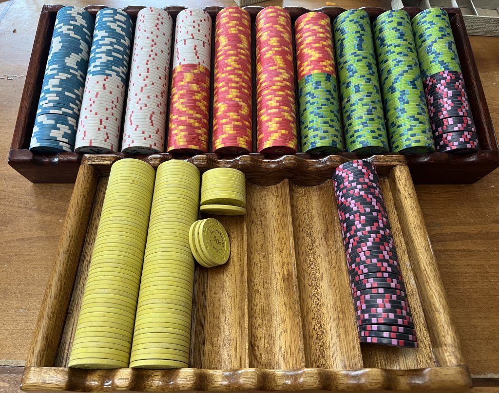 For Sale - 672 pc All Nations Gaming chipco cash set | Poker Chip Forum
