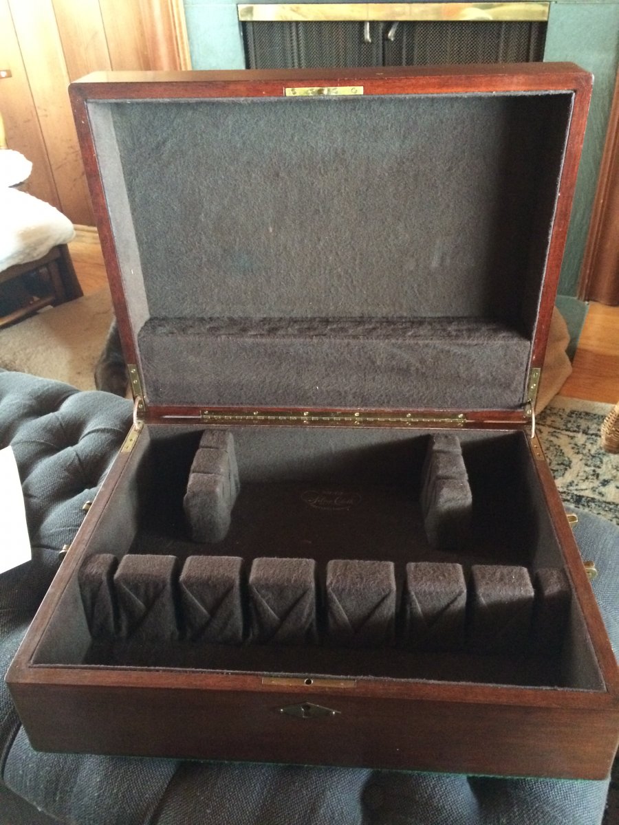Antique Silverware Box (1000+ chips) | Poker Chip Forum