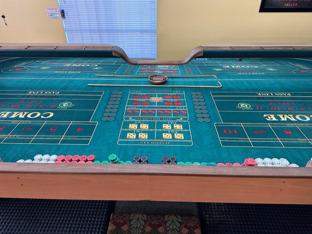 Sold - Casino 14' Craps Table | Poker Chip Forum