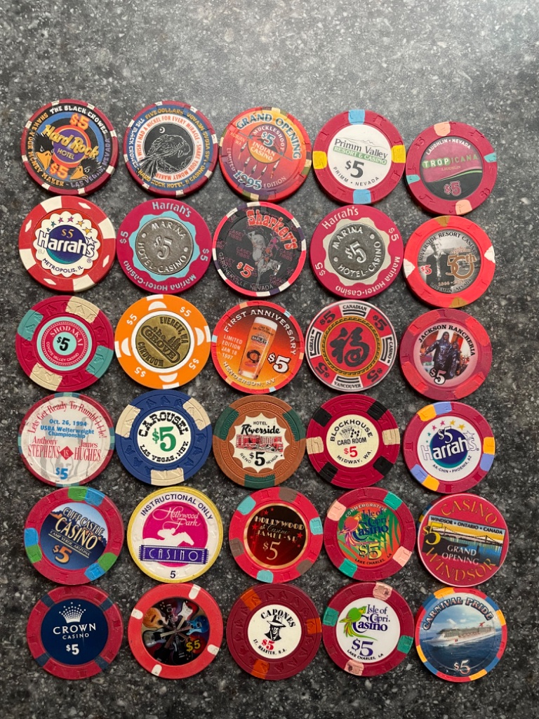 For Sale - Even More $5 chips | Poker Chip Forum