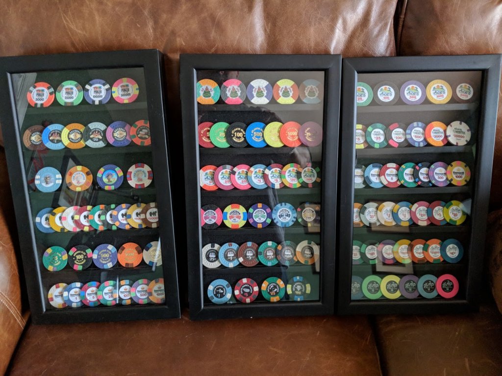 Organization of Display Case(s) | Poker Chip Forum