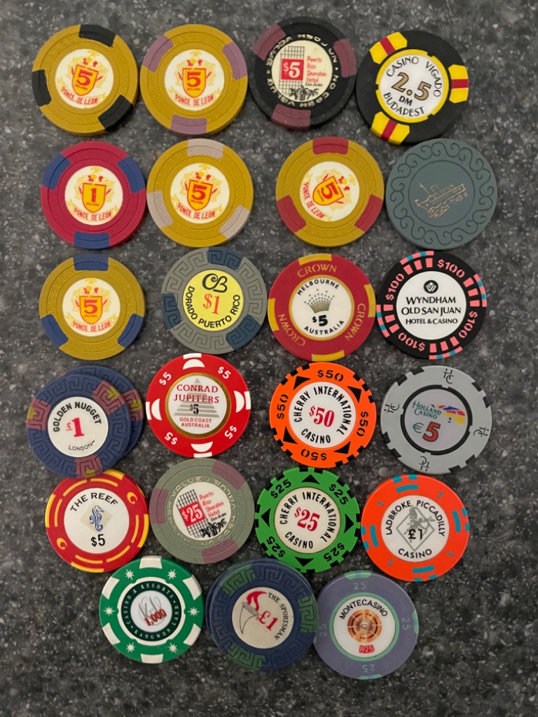 For Sale - Foreign singles | Poker Chip Forum