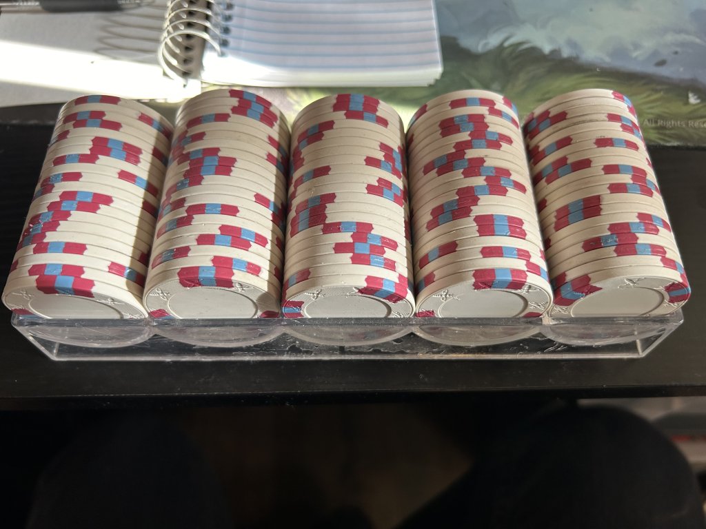 American School of Dealing chips (Bee Mold) | Poker Chip Forum
