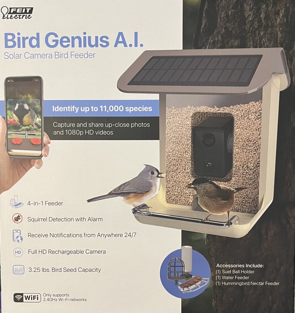 A.I. enhanced bird feeder | Poker Chip Forum