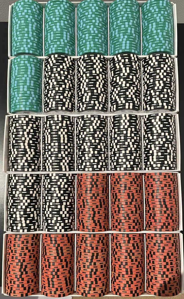 Sold - Matsui Tournament 500 Chip Set - $175. SUPER LOW PRICE. | Poker ...