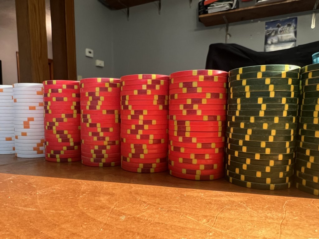 Sold - Sunrise Las Vegas Chipco set | Poker Chip Forum