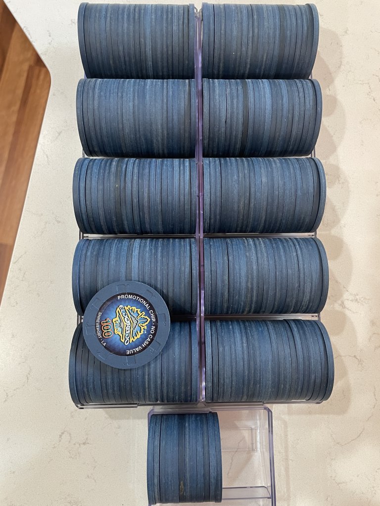 Sold - El Dorado Fat Hat Tournament Set | Poker Chip Forum