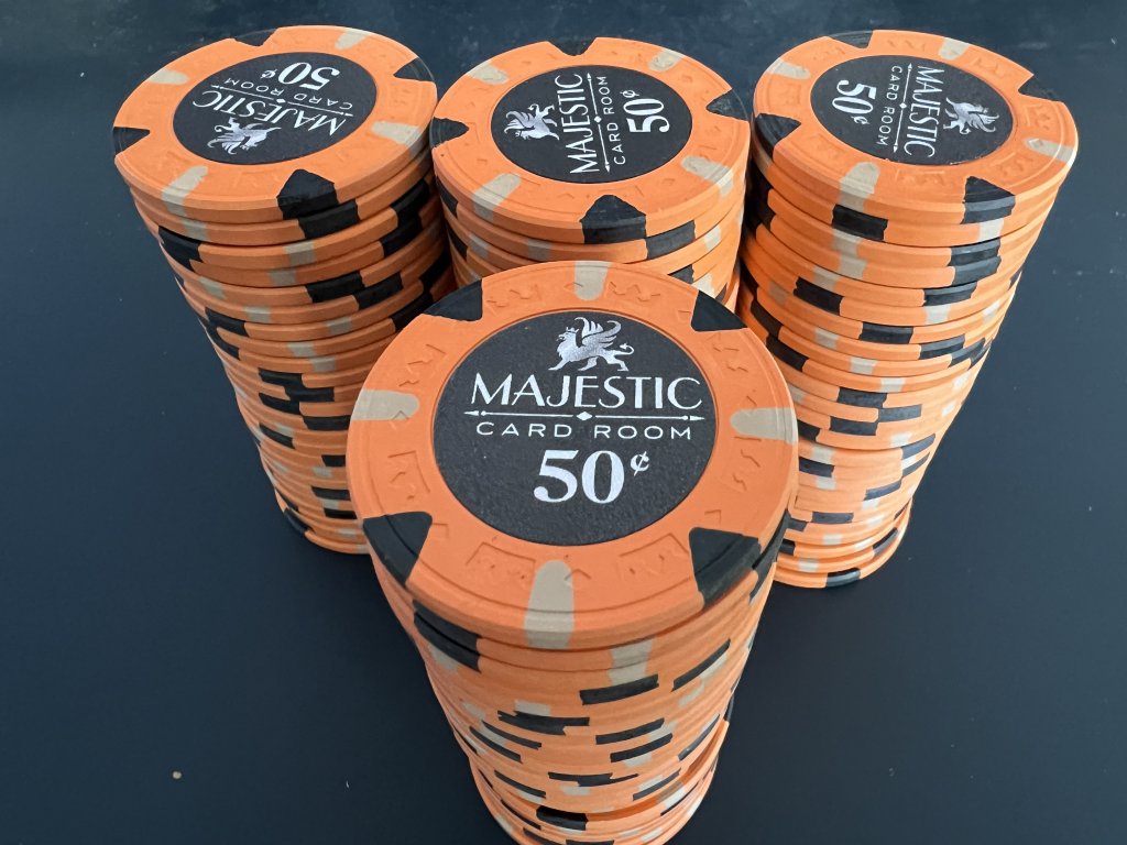 For Sale - Majestic CC 50c $1 $5 $10 | Poker Chip Forum