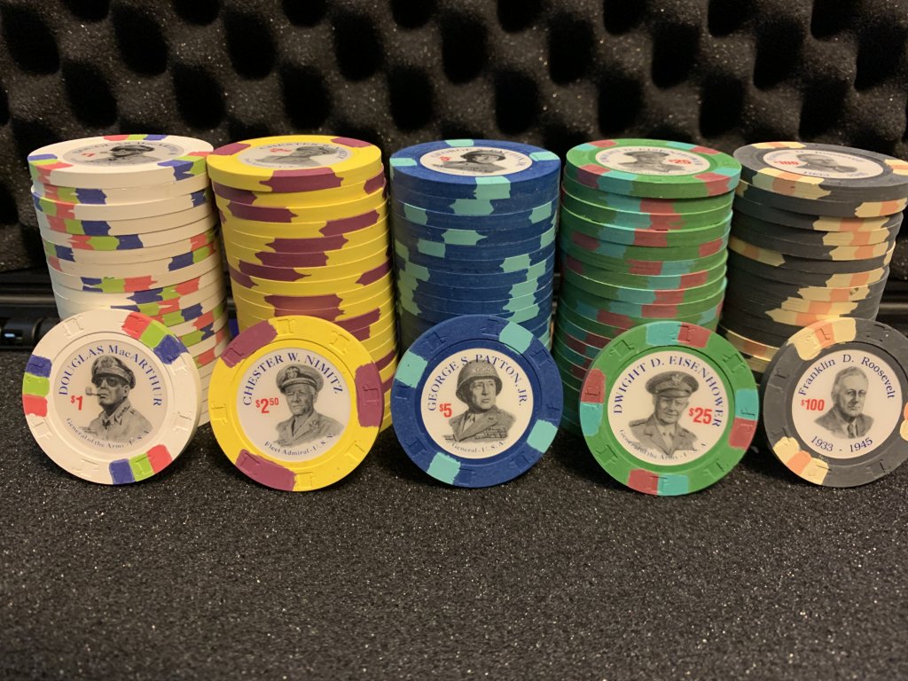 Sold - (Splitting Set)Price Reduced-Paulson Generals Chips – Great HSI ...