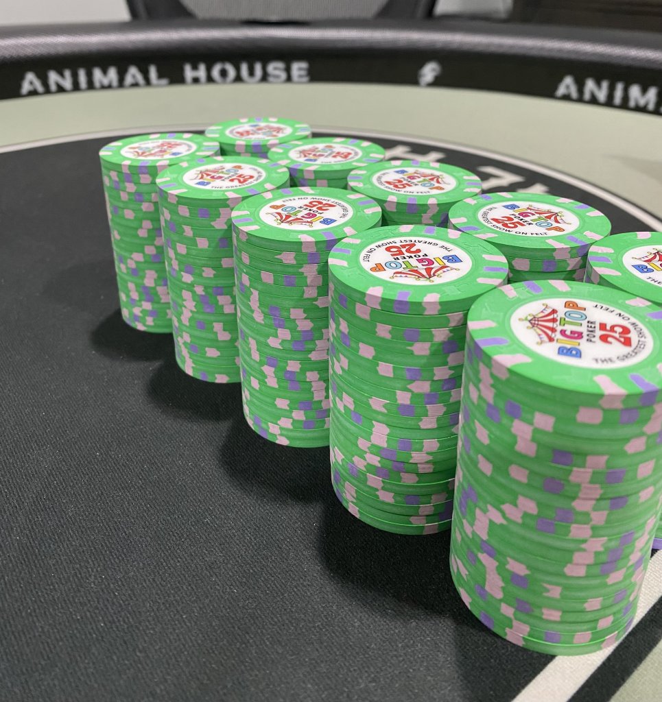 Sold - 2 racks of BTP T25s (price reduced) | Poker Chip Forum