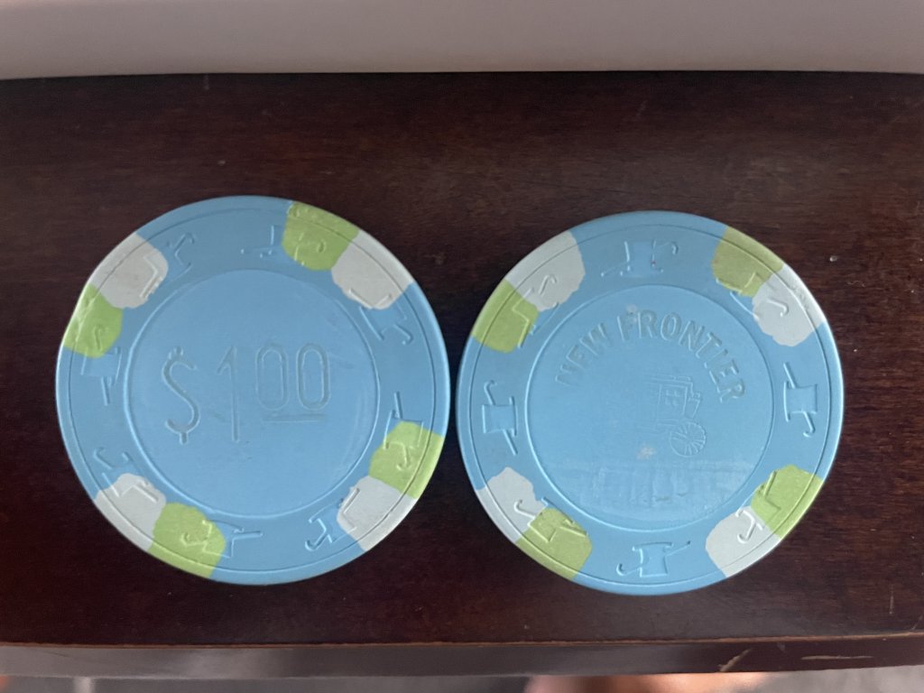 Sold - New frontier lanes $1 | Poker Chip Forum