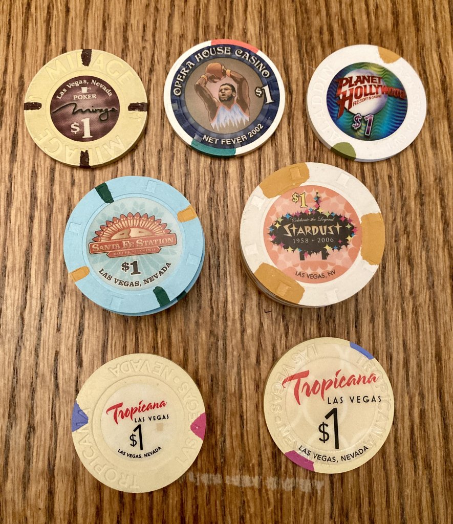 For Sale - ClearOut Lot #6 - All Las Vegas - single+ $1s and randoms ...