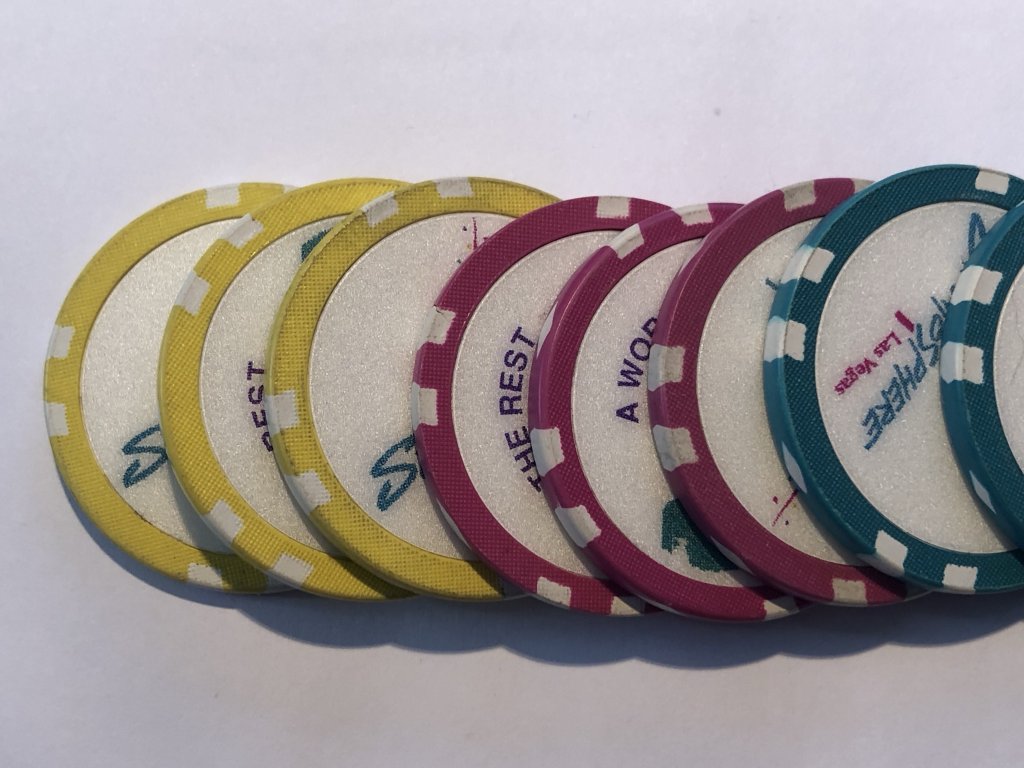 For Sale - Get high with some Stratosphere vanity chips | Poker Chip Forum