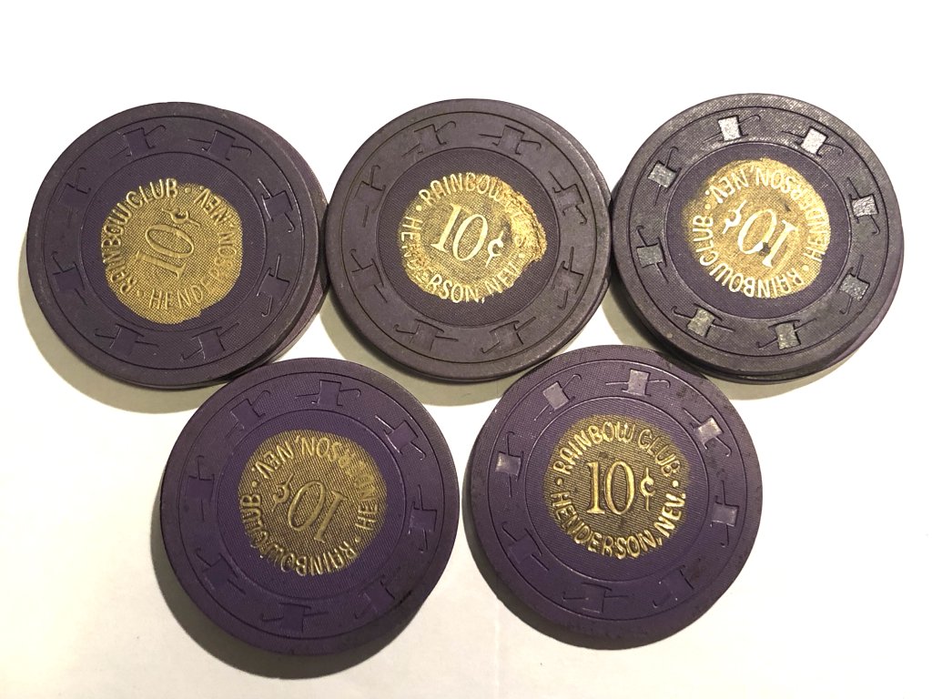 Rainbow Club .10 mystery | Poker Chip Forum