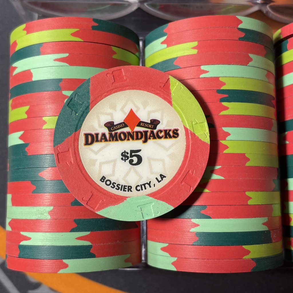 Sold - 200x Diamond Jacks $5 Paulson RHC | Poker Chip Forum