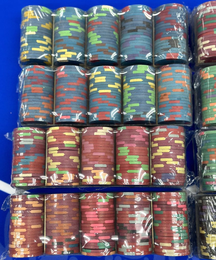 Sold - 800 Rat Rod Mixed Mold ASM Stamped Set | Poker Chip Forum