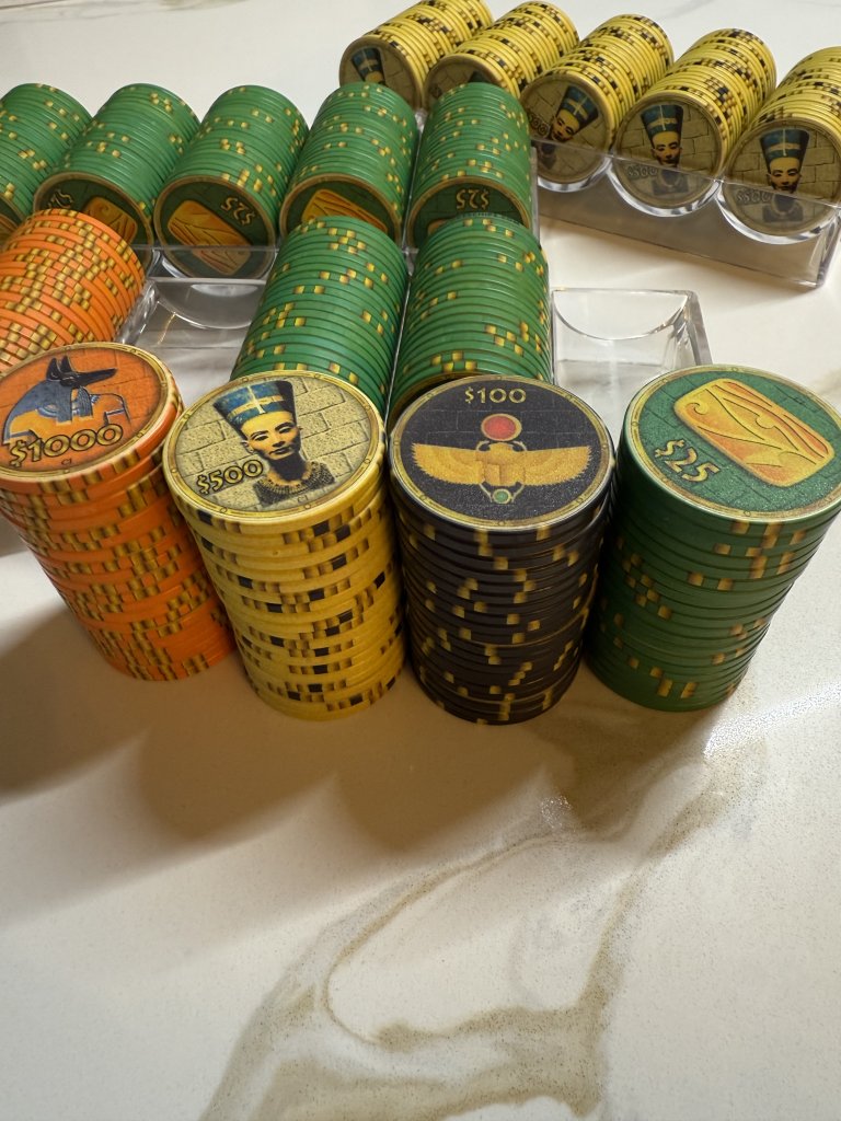 Wanted - Chipco Egyptian Chips | Poker Chip Forum
