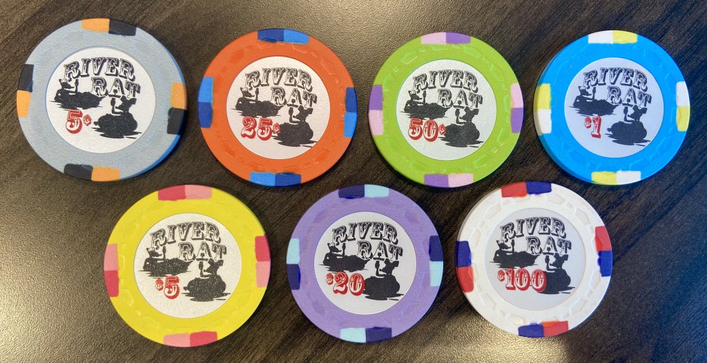 RIVER RAT - ceramic hybrid scrown | Poker Chip Forum