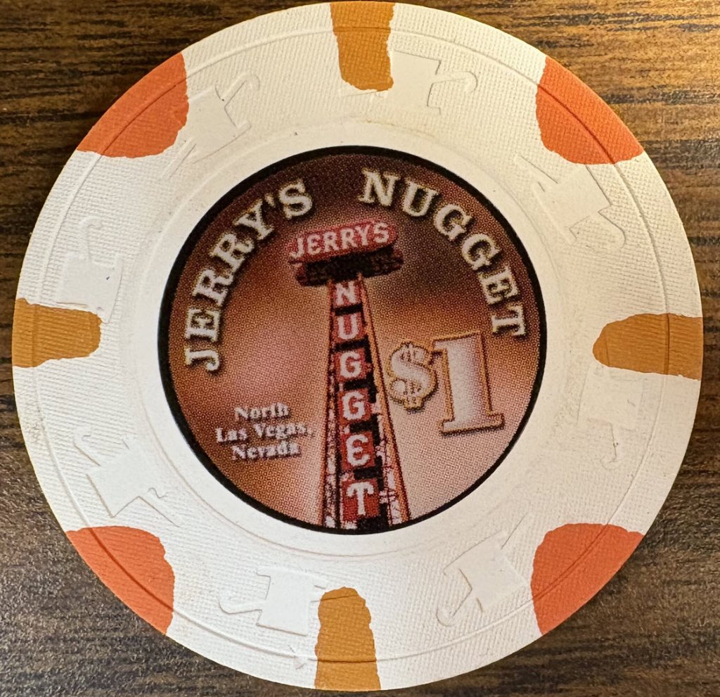 Sold - Jerry's Nugget $1 THC 1 barrel | Poker Chip Forum