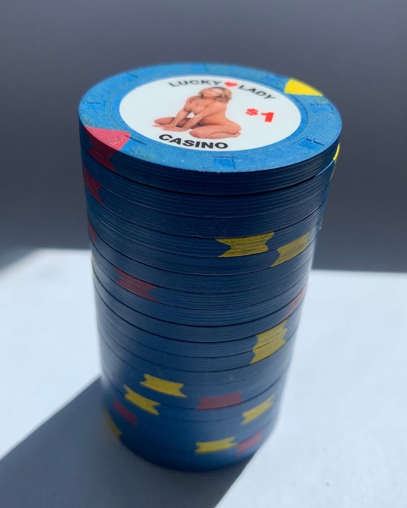 Found - 100 x Lucky Lady $1 | Poker Chip Forum