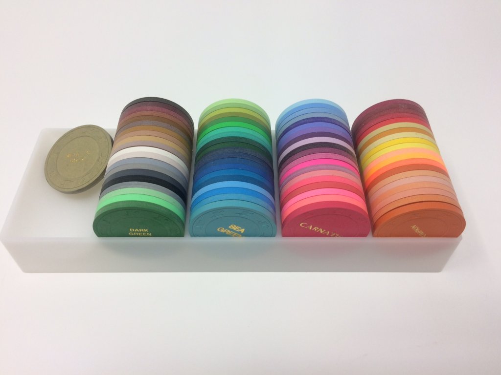 Sold - Paulson Color Sample Set (81 of 89 colors) | Poker Chip Forum