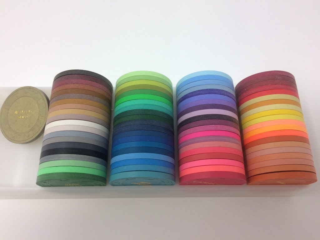 Sold - Paulson Color Sample Set (81 of 89 colors) | Poker Chip Forum