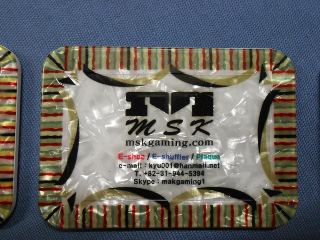 MSK plaques | Poker Chip Forum