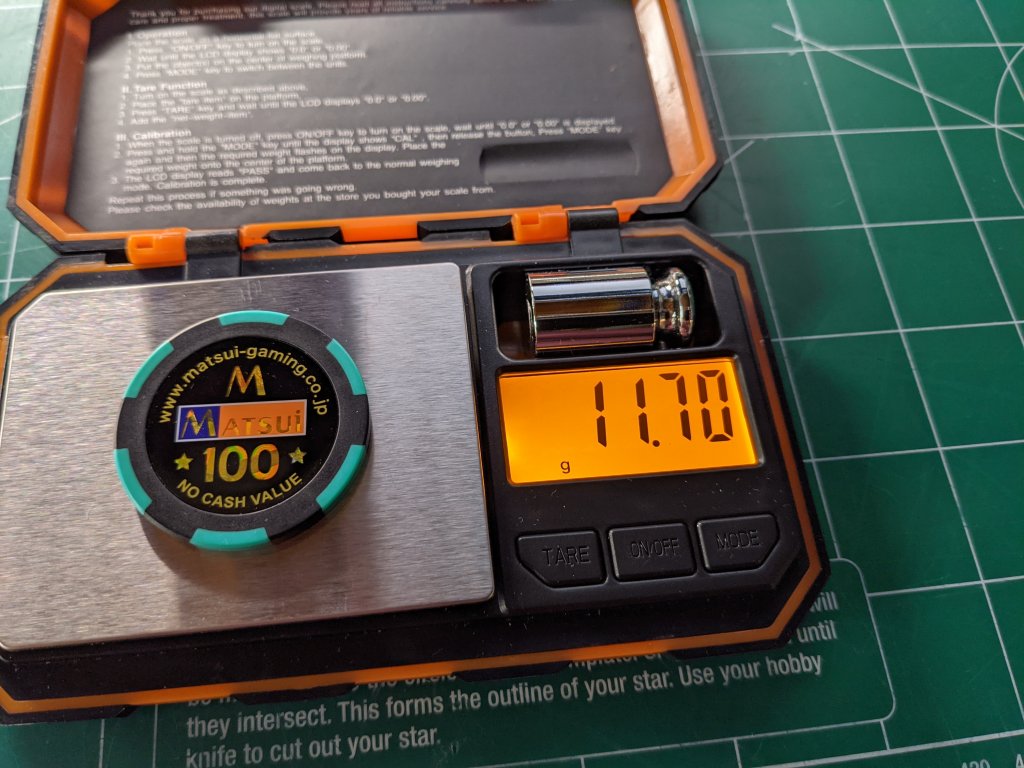 Matsui Chips w/ 27mm labels | Poker Chip Forum