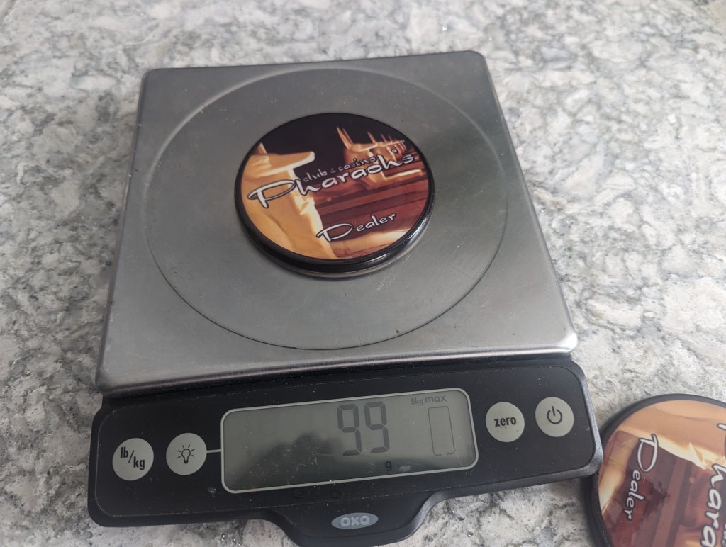 Found - Pharaoh dealer button | Poker Chip Forum