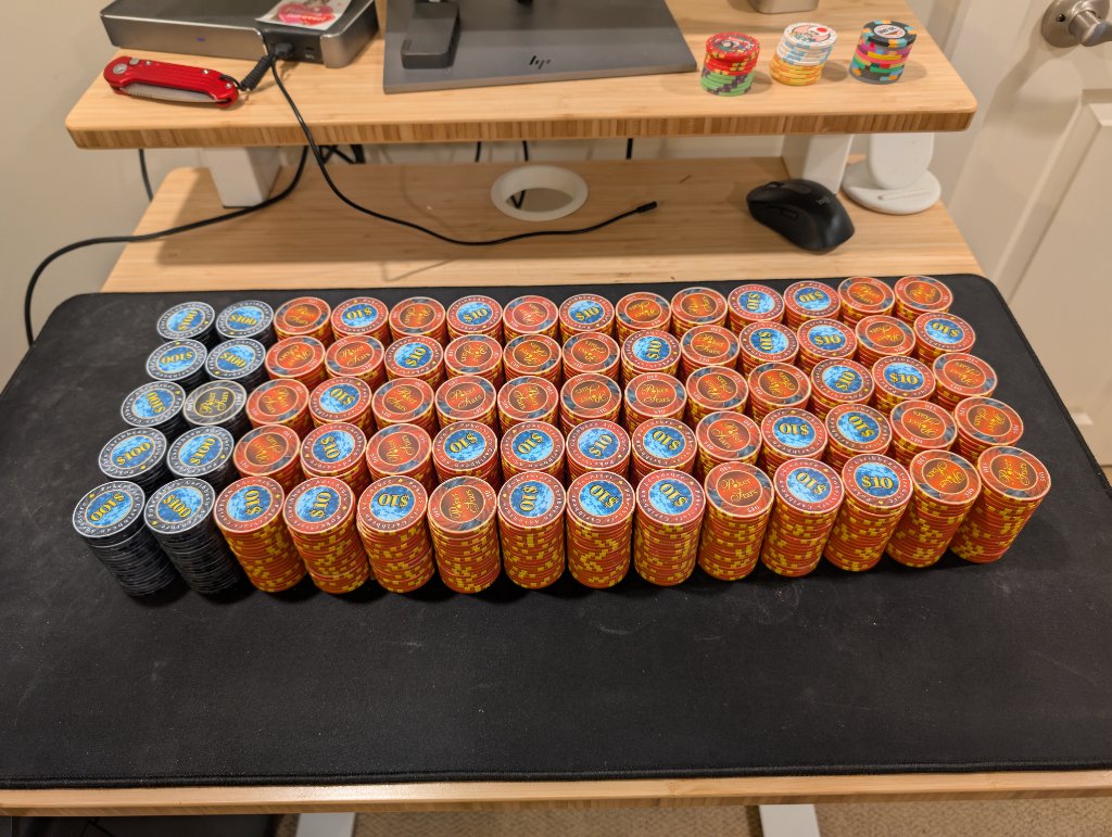 For Sale - Chipco Ceramic 10/100 Limit set (1400) | Poker Chip Forum