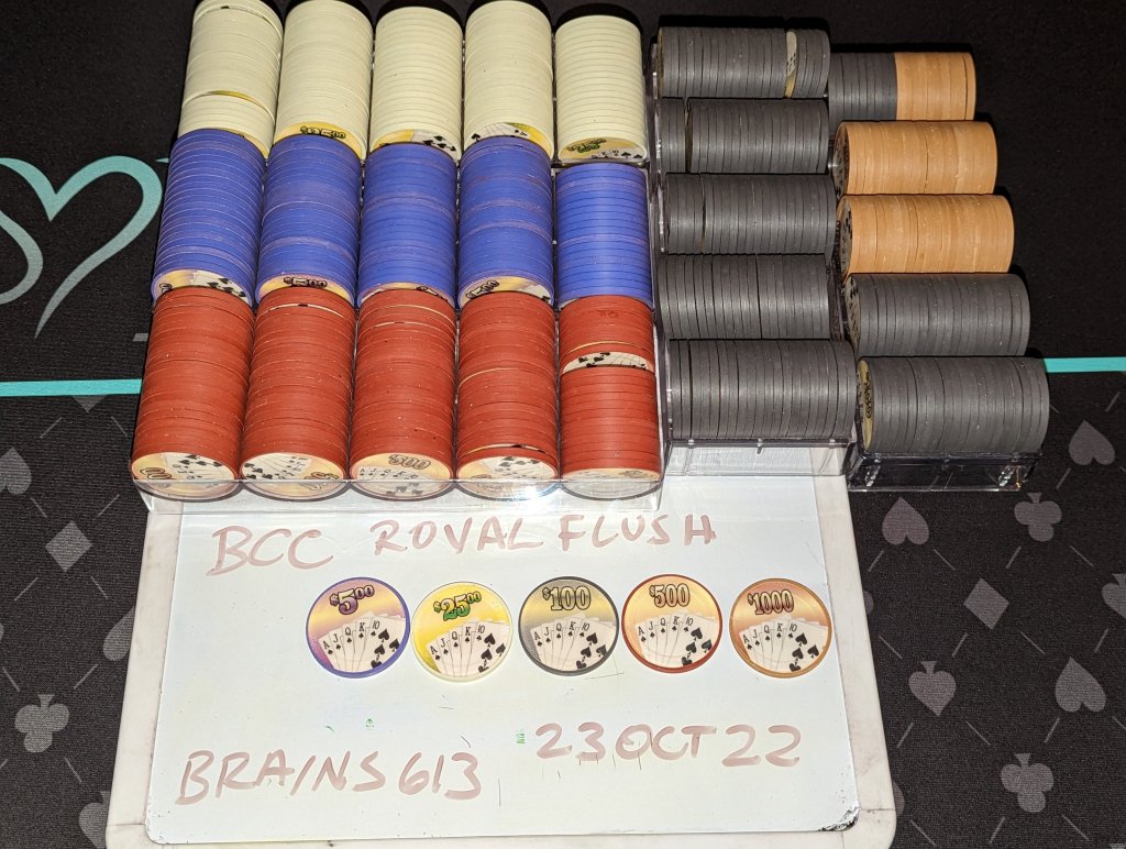 Sold - Royal Flush chips | Poker Chip Forum
