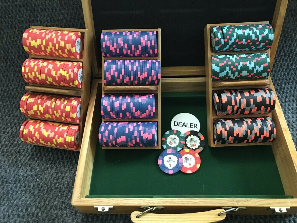 Sold - Paulson WTHC - small cash set | Poker Chip Forum