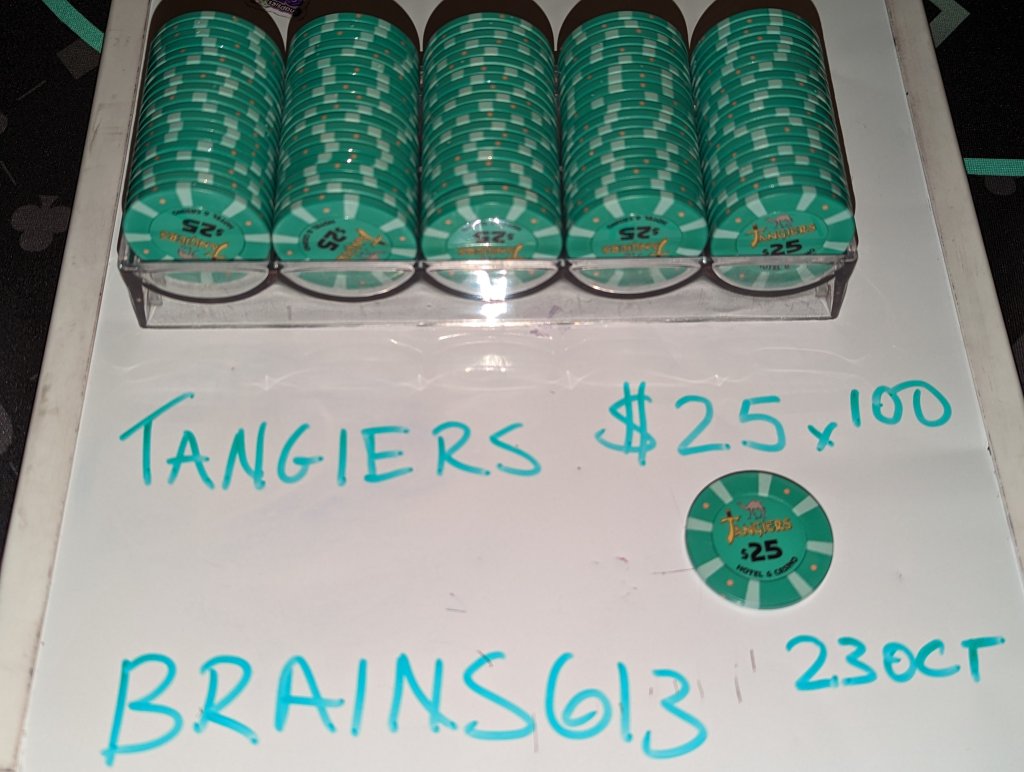 For Sale - Tangiers and BW Hybrids | Poker Chip Forum