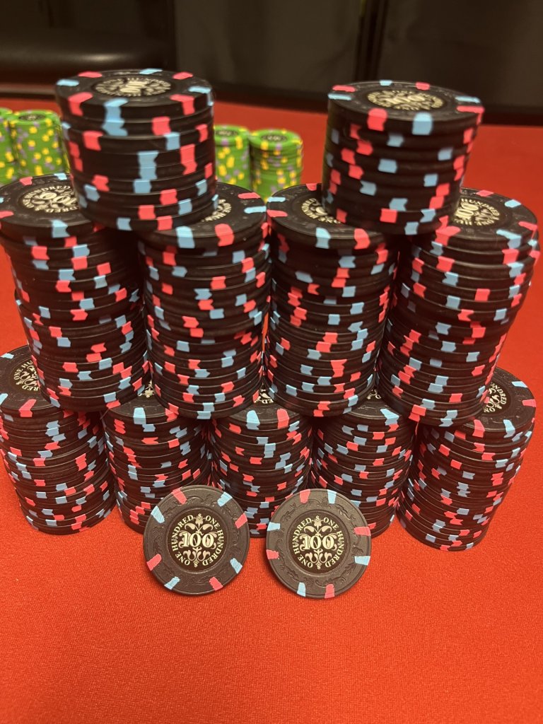 Sold - Le Paulson Noir 598 set. | Poker Chip Forum
