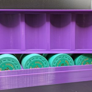 44mm Aurora Club Rack (Purple) | Poker Chip Forum