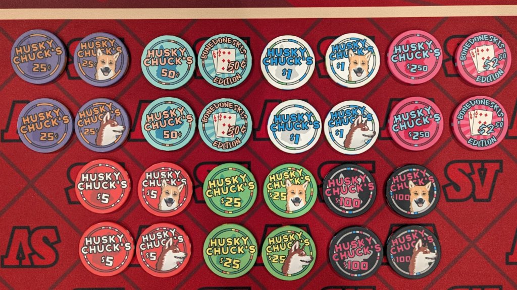 Husky Chuck's, Full Lineup | Poker Chip Forum