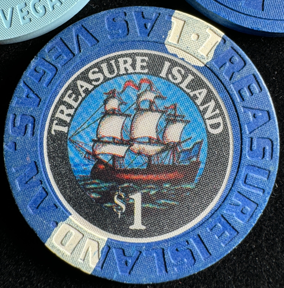 Treasure Island $1 | Poker Chip Forum